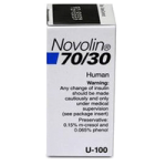 Novolin 70/30 U-100-10 mL Vial - DiabetesSupplies4Less