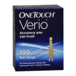 One Touch Verio 100Ct Test Strips - DiabetesSupplies4Less