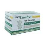 Sure Comfort 32G 5/32 (4mm) Insulin Pen Needles 100ct ...